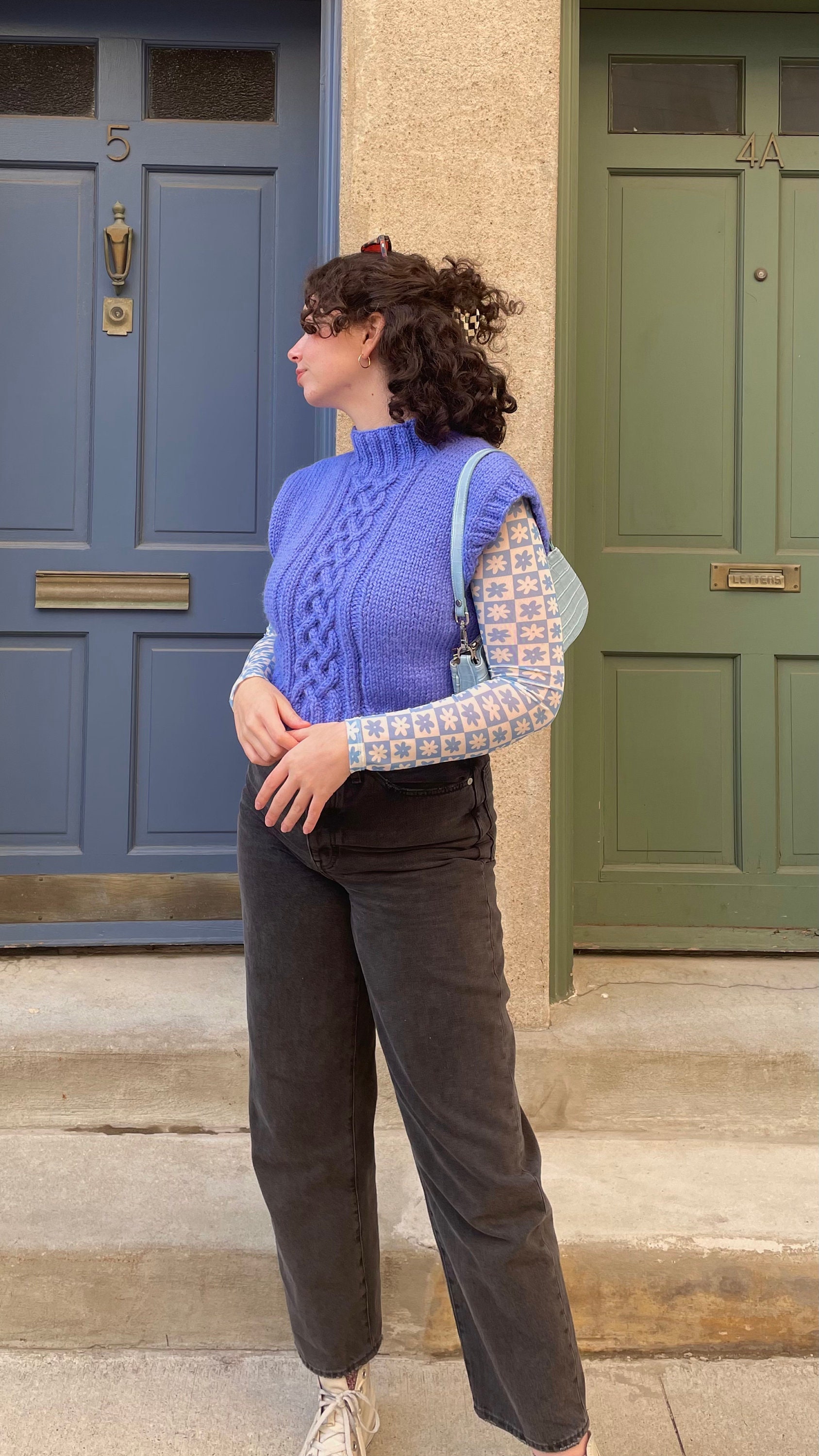 Magnolia Vest Cable Knitting Pattern - Etsy