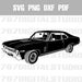 Monaro CV8-Z (VZ) Silhouette Vector File - Etsy