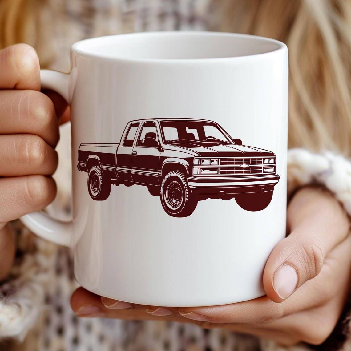 OBS Chevy Pickup SVG: 1988-1998 Silverado CK 1500 Vector (digital ...