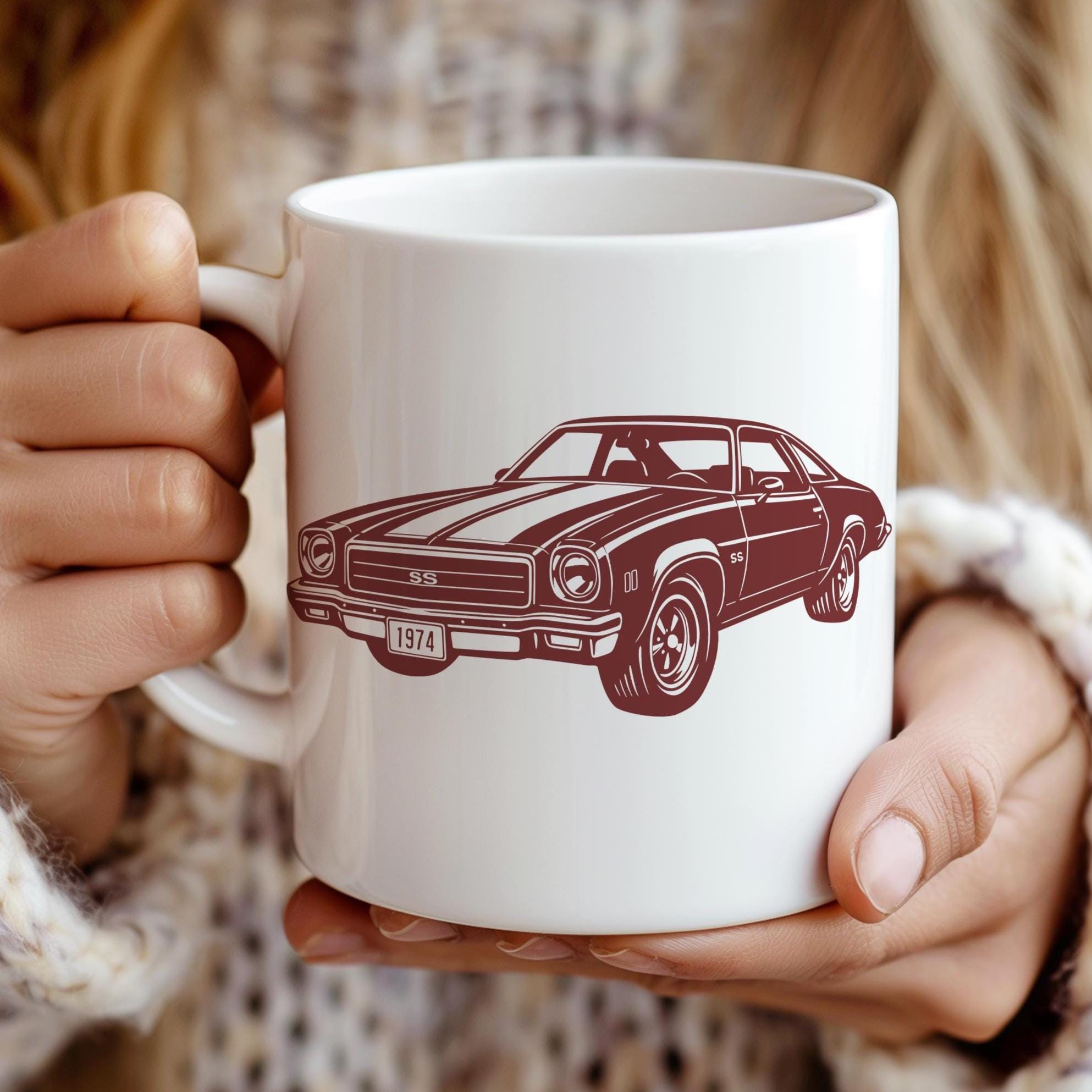 1974 Chevelle SS Vector Files: Automotive Clip Art (digital Download ...