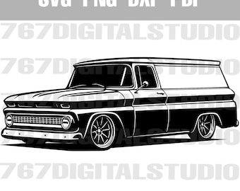 1958 Chevy Truck SVG | Vintage Classic Pickup Vector | Dxf Png Pdf Cut ...