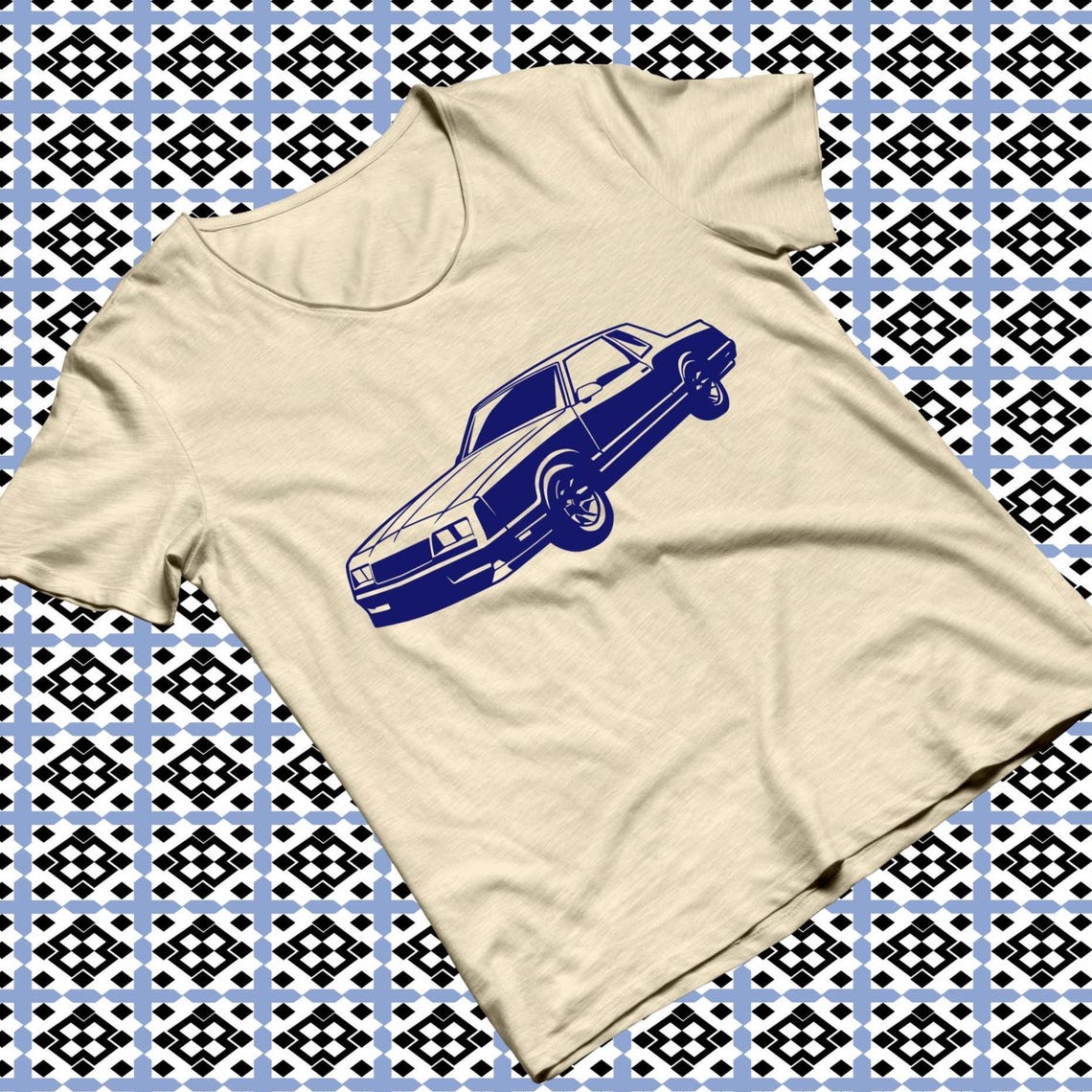 1984-88 Chevy Monte Carlo SS SVG – G-body Muscle Car Vector Cut File ...