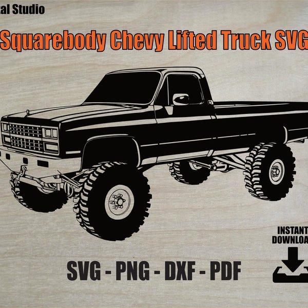 Chevy Squarebody Dxf - Etsy