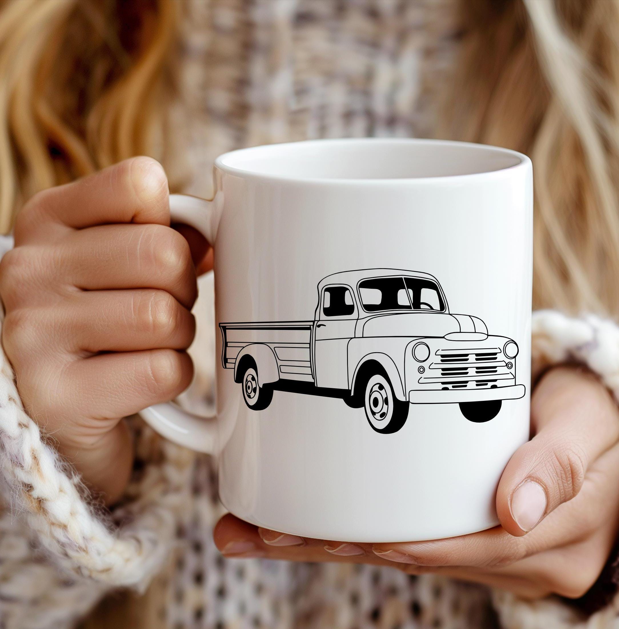 1950 Fargo Pickup Truck SVG: Vintage Canadian Mopar Vector Cut File - Etsy