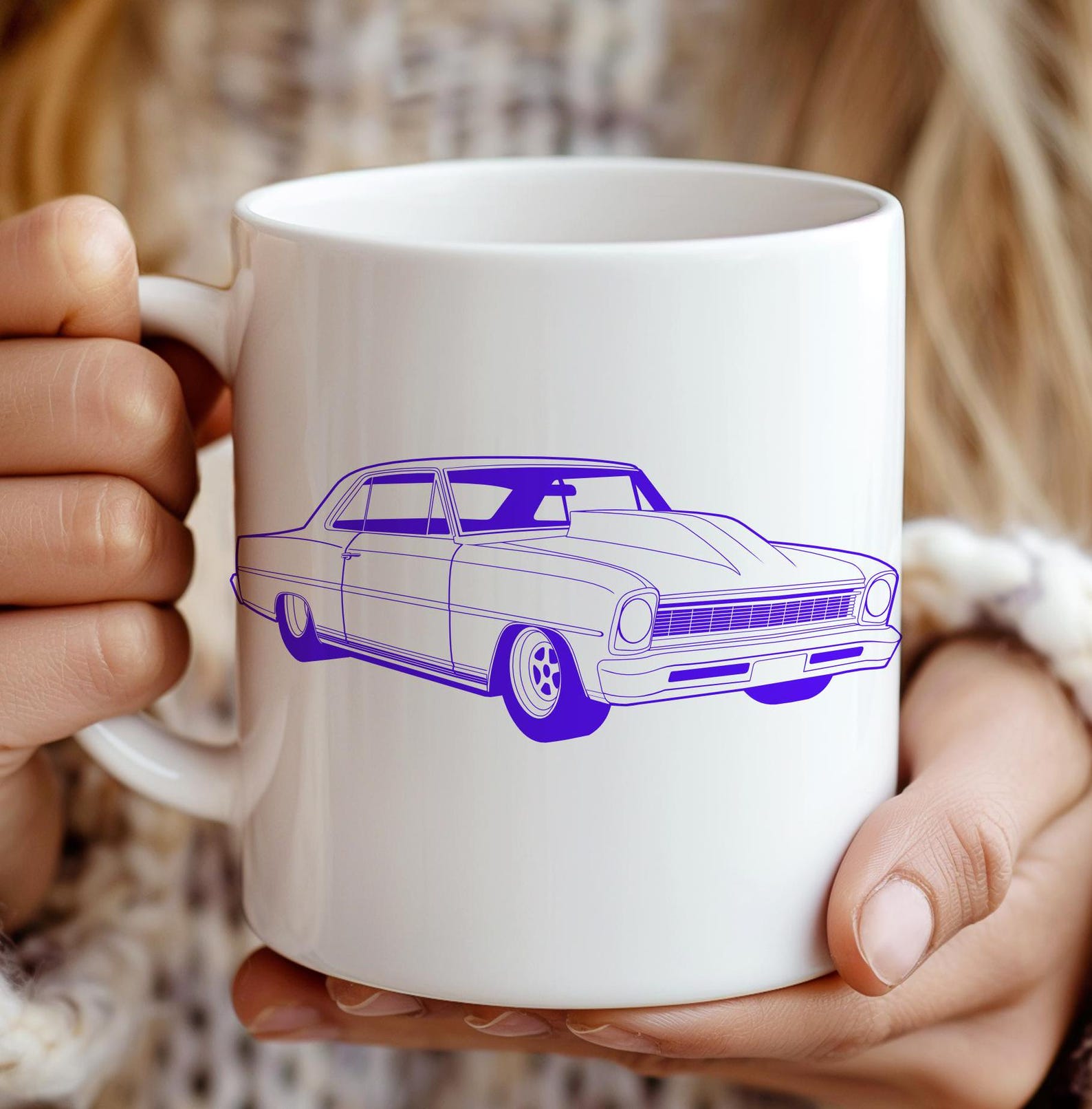 1966 Chevy Nova Pro Street SVG Png Pdf Dxf Automotive Vector Files Clip ...