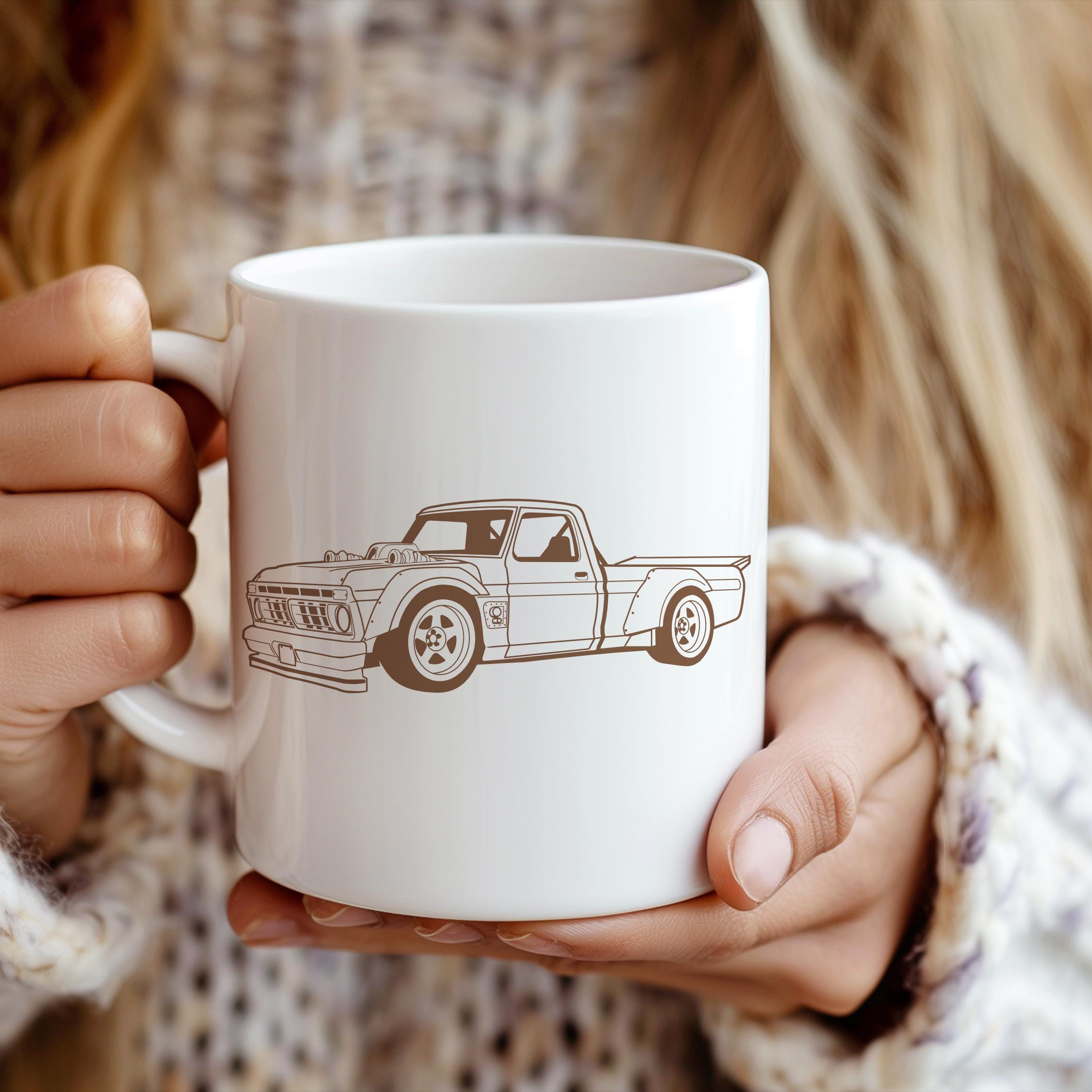 F150 Drift Car Svg, Dxf, Png, Pdf Vector Files for Crafters ...