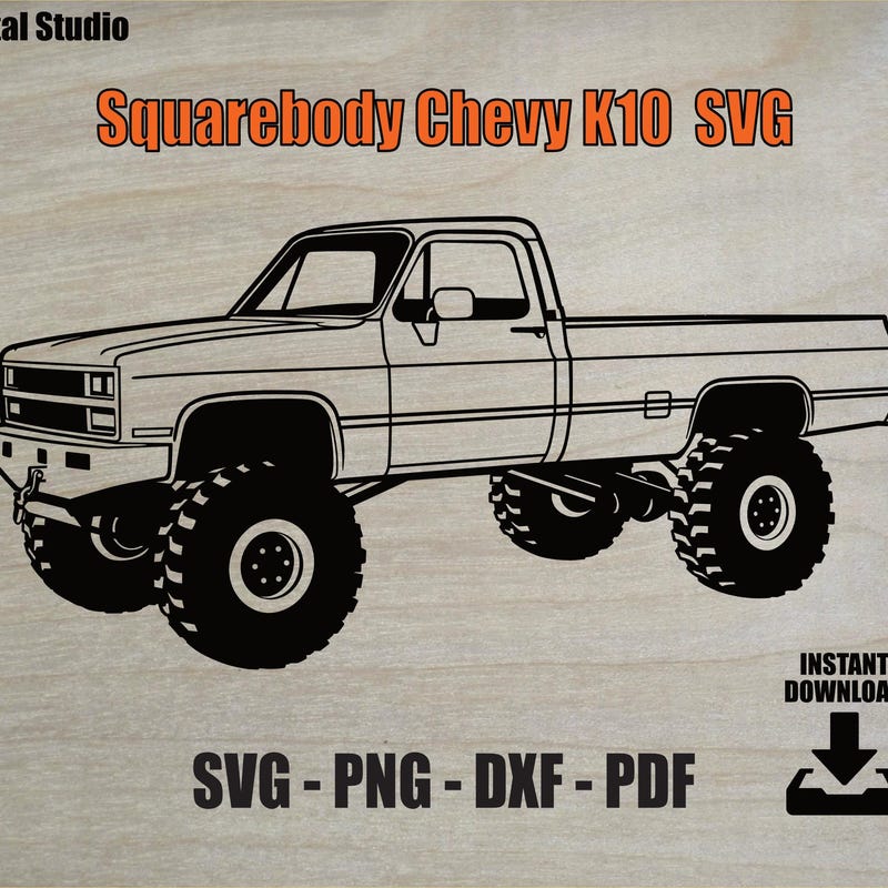 Chevy Squarebody Dxf - Etsy