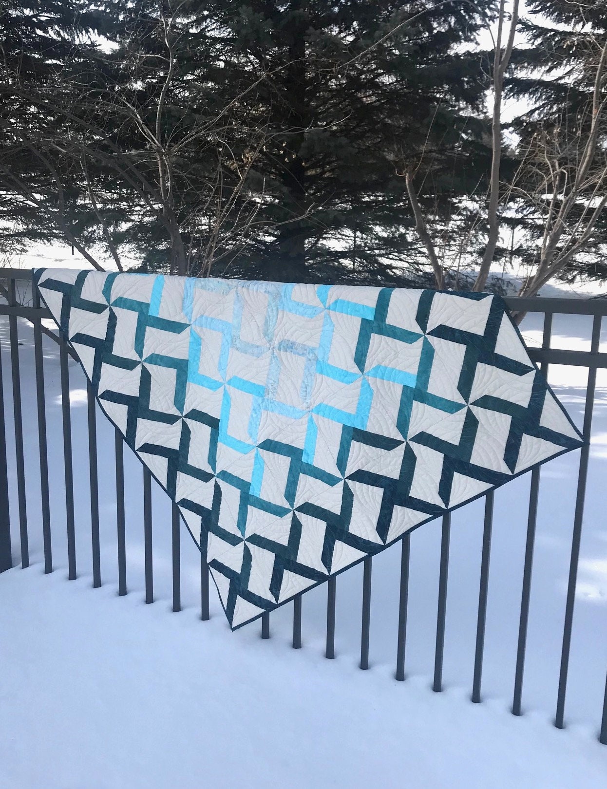 Tilting at Pinwheels Beginner Quilt Pattern PDF for Download - Etsy