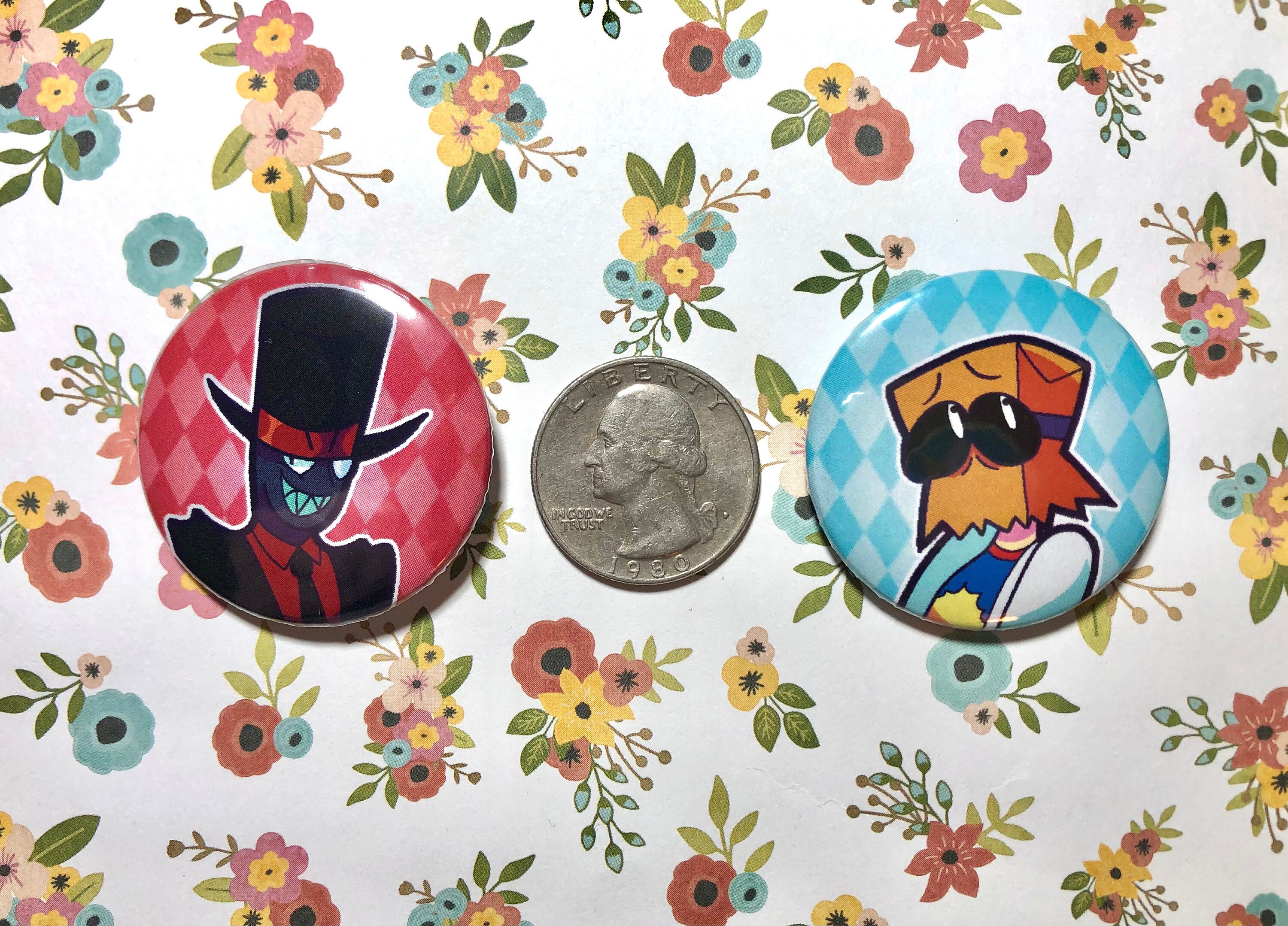 Villainous Buttons! - Etsy