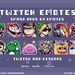 Sonic Twitch Emote Set Sonic the Hedgehog Pixel Art Emotes Twitch ...