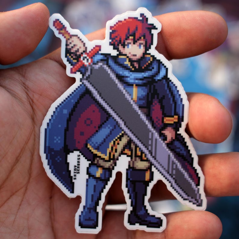 Fire Emblem Roy Byleth Corrin Ike Marth Hector Lyn Lyndis Pixel Art ...