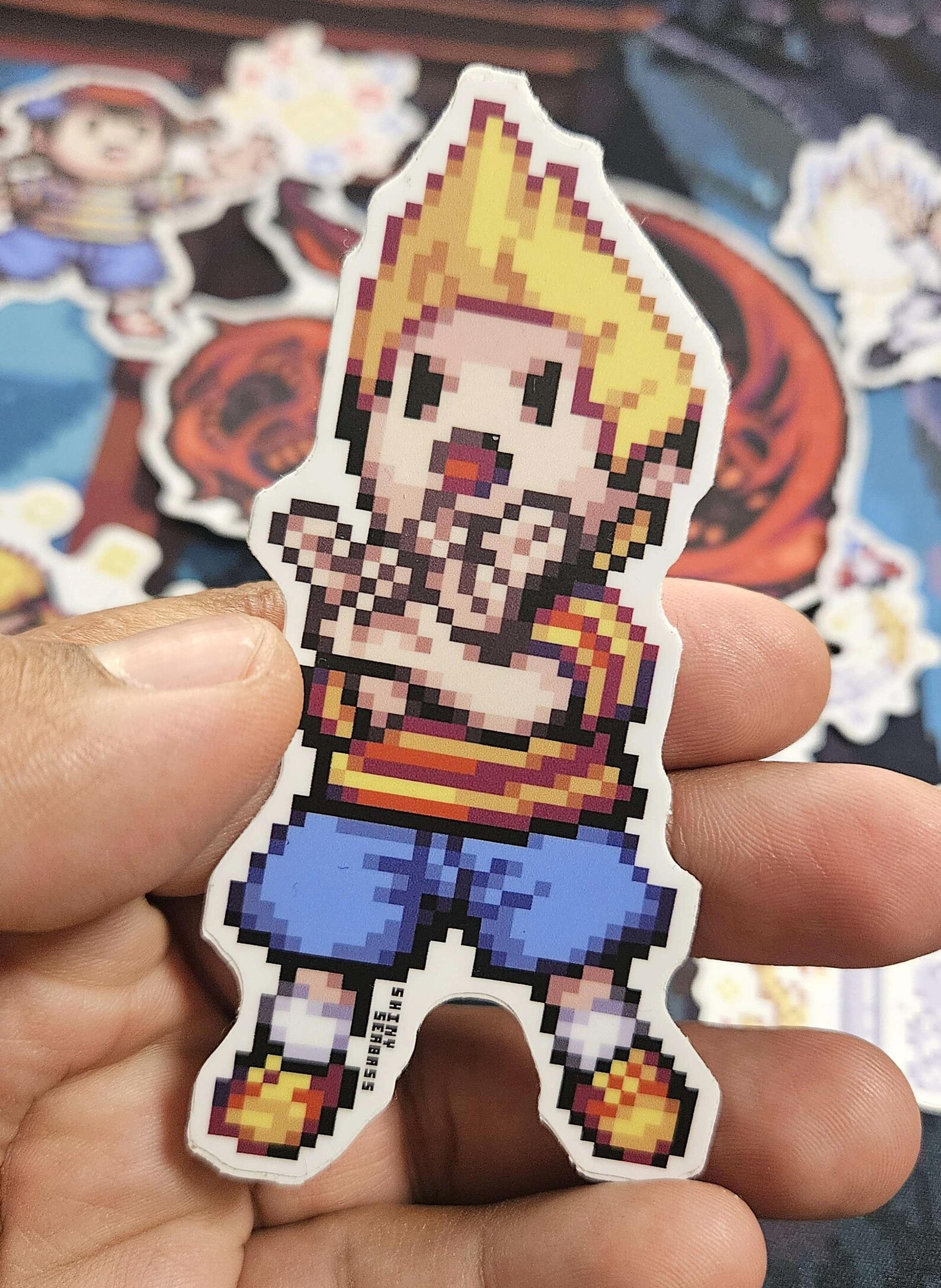 Earthbound Pixel Art Stickers | Premium Matte Vinyl Stickers | Nintendo ...