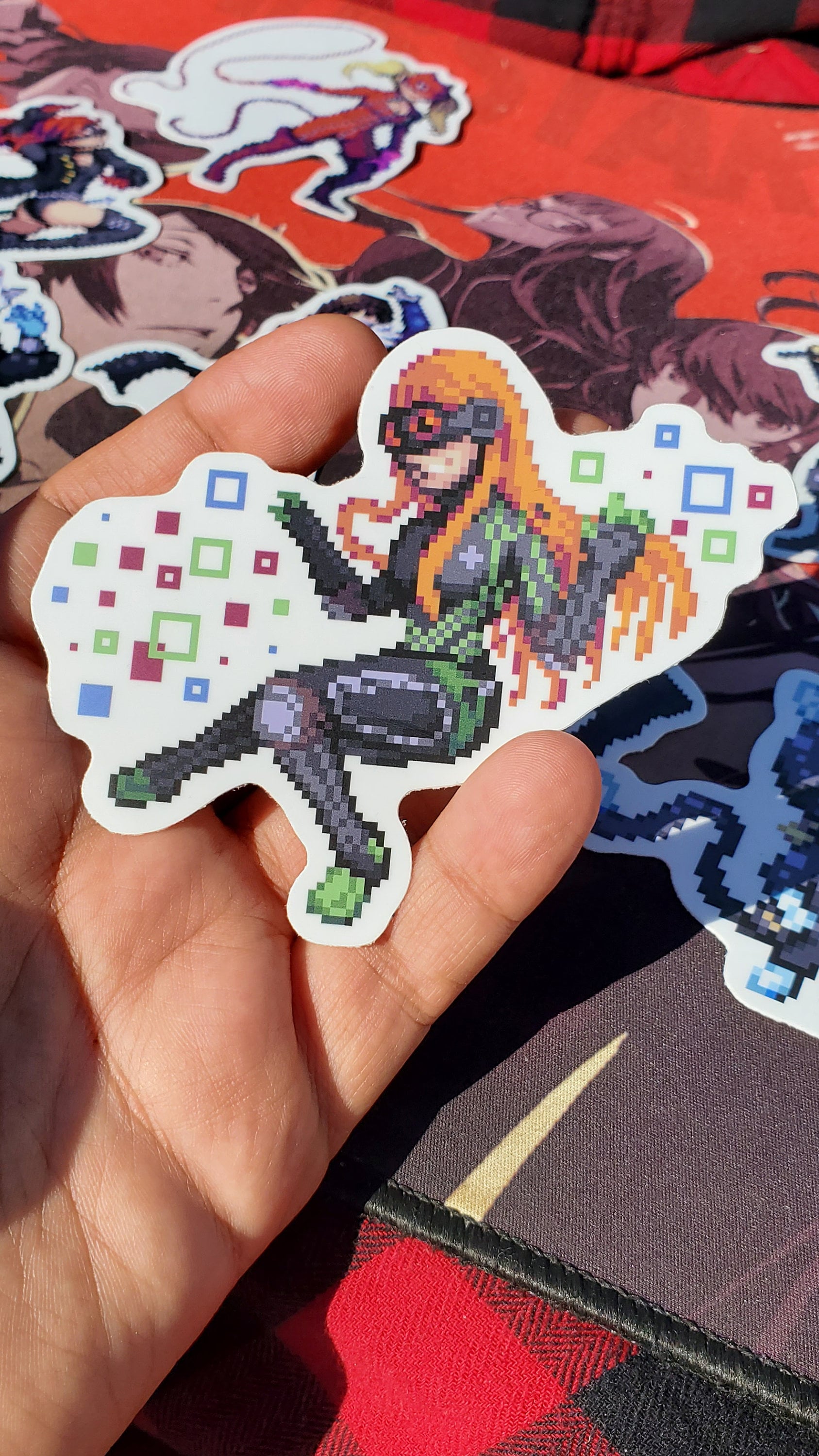 Persona 5 Pixel Art Stickers Premium Matte Vinyl Stickers - Etsy UK