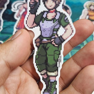 Resident Evil Pixel Art Stickers | Vinyl Stickers | Leon S Kennedy Ada ...