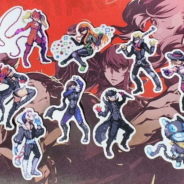 Persona 5 Stickers - Etsy