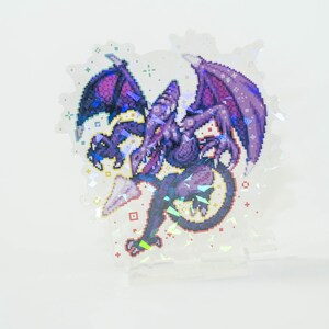 Metroid Prime Acrylic Standees Pixel Art | Double Sided Cracked ...