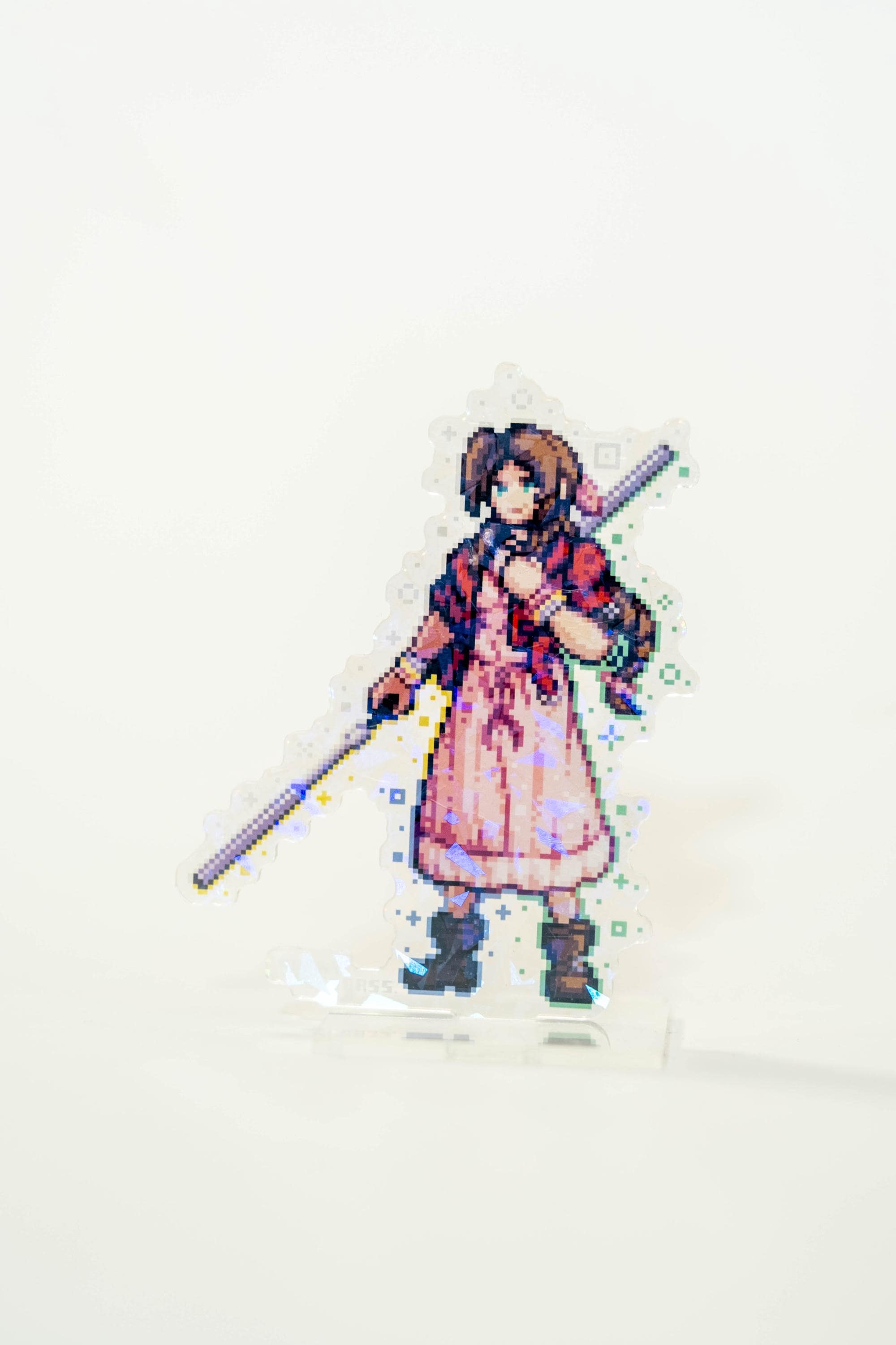Final Fantasy VII Remake Pixel Art Acrylic Standees| Cloud Strife ...