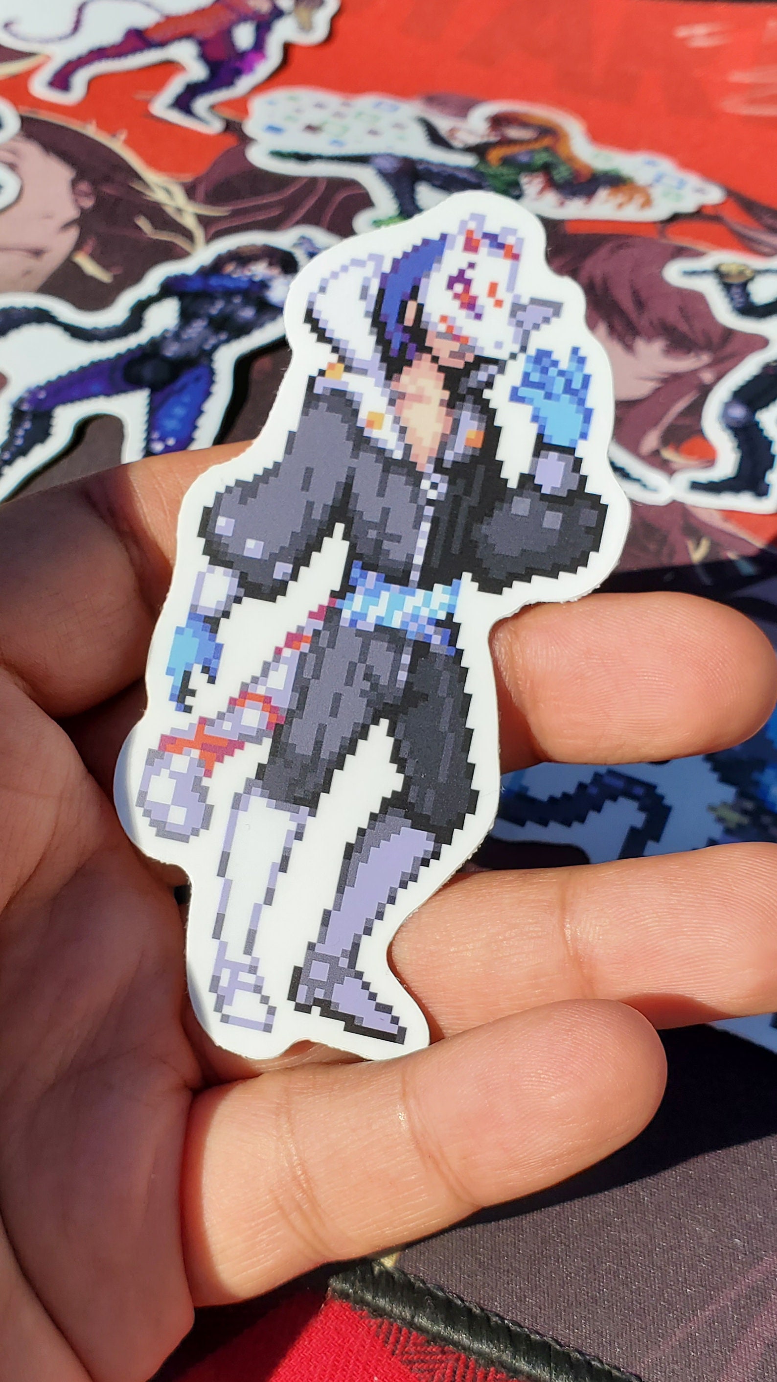 Persona 5 Pixel Art Stickers Premium Matte Vinyl Stickers - Etsy UK