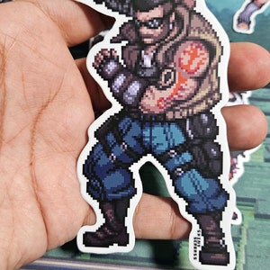 Final Fantasy VII Remake Pixel Art Stickers Cloud Strife, Sephiroth ...