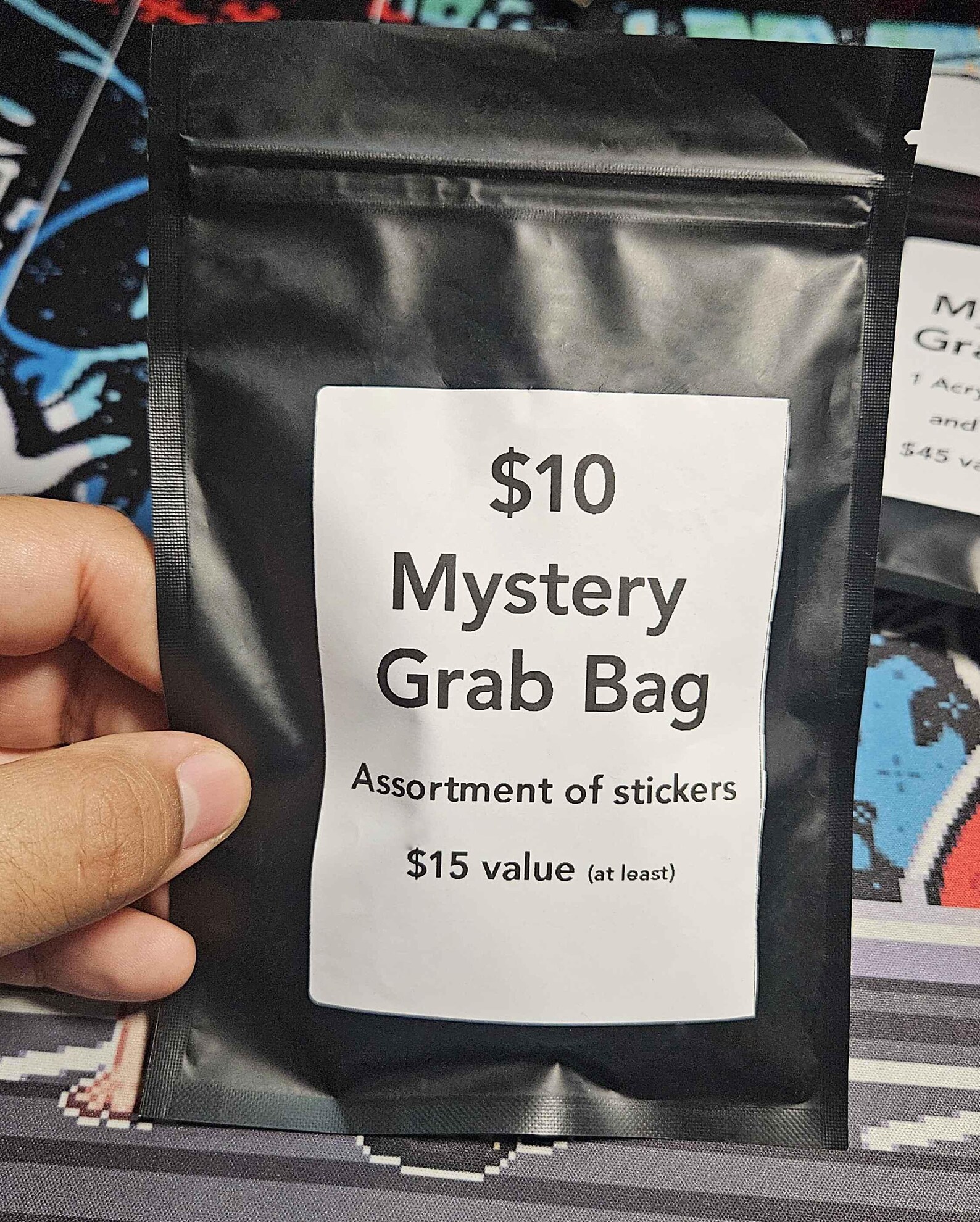 Pixel Art Mystery Grab Bags | Vinyl Stickers Acrylic Standees Charms ...