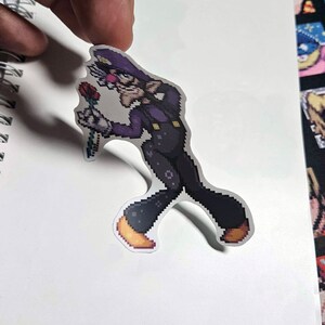 Super Smash Bros Ultimate Roster Reusable Sticker Book A5 | Emotes ...