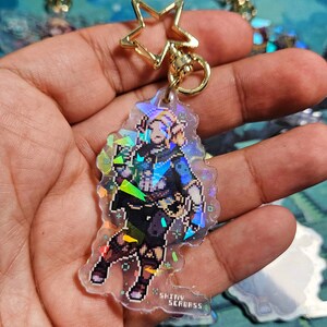 Legend of Zelda Acrylic Charms Pixel Art |double Sided Cracked ...