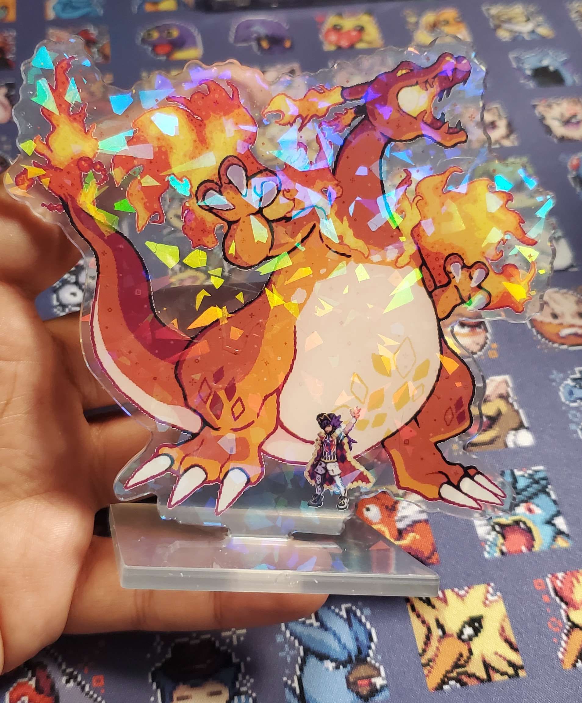 Pokemon Gigantamax Acrylic Standee Pixel Art Double Sided - Etsy UK