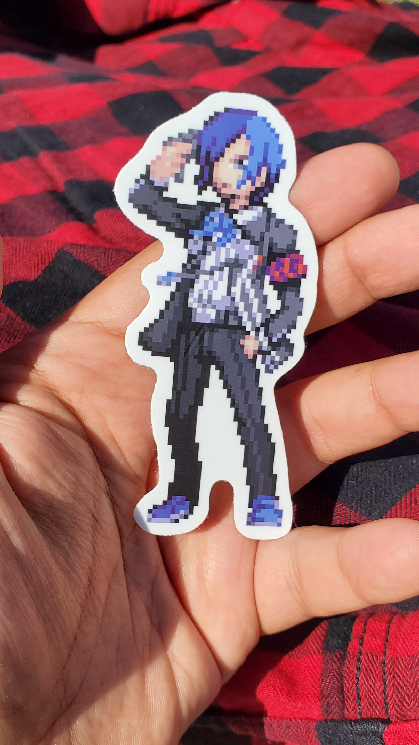 Persona 3 Makoto Premium Matte Vinyl Stickers P3 Sega - Etsy
