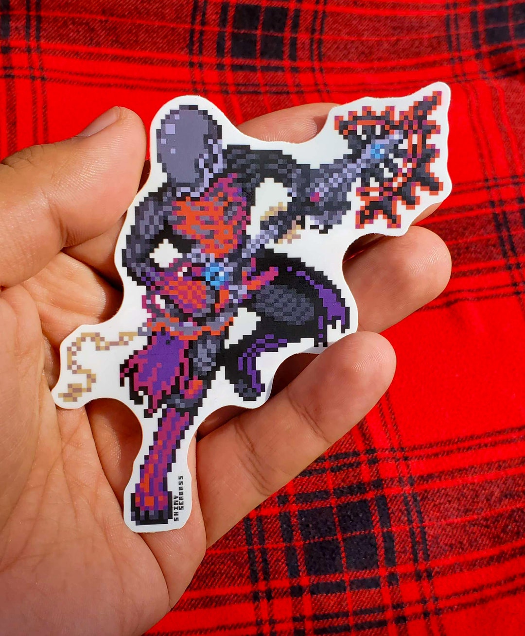 Vanitas Pixel Art Sticker | Premium Matte Vinyl Stickers Kh Kingdom ...