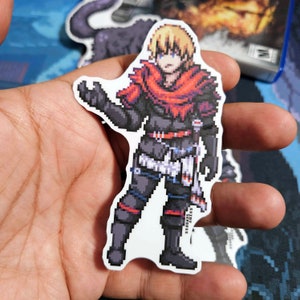 Final Fantasy 16 Pixel Art Stickers Clive Rosfield Jill Warrick Joshua ...