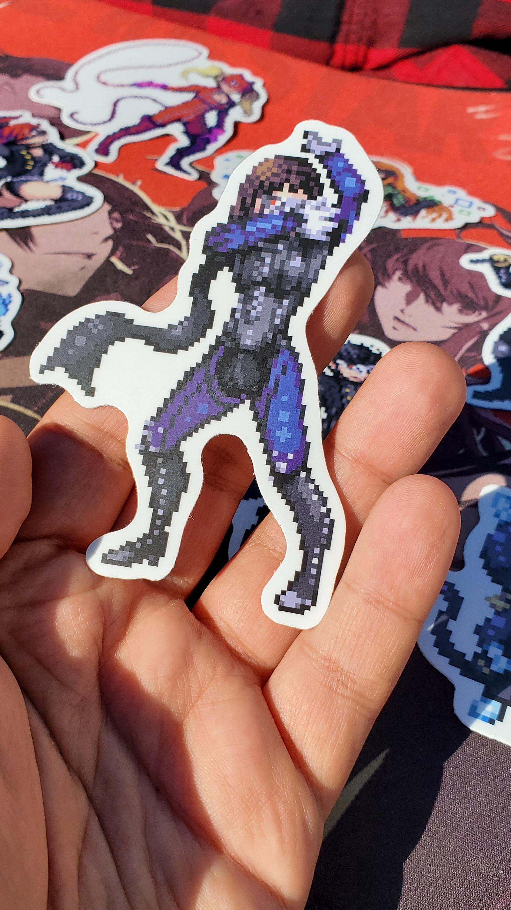 Persona 5 Pixel Art Stickers Premium Matte Vinyl Stickers - Etsy UK