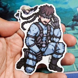 Solid Snake and Raiden Metal Gear Solid Rising Revengence Pixel Art ...