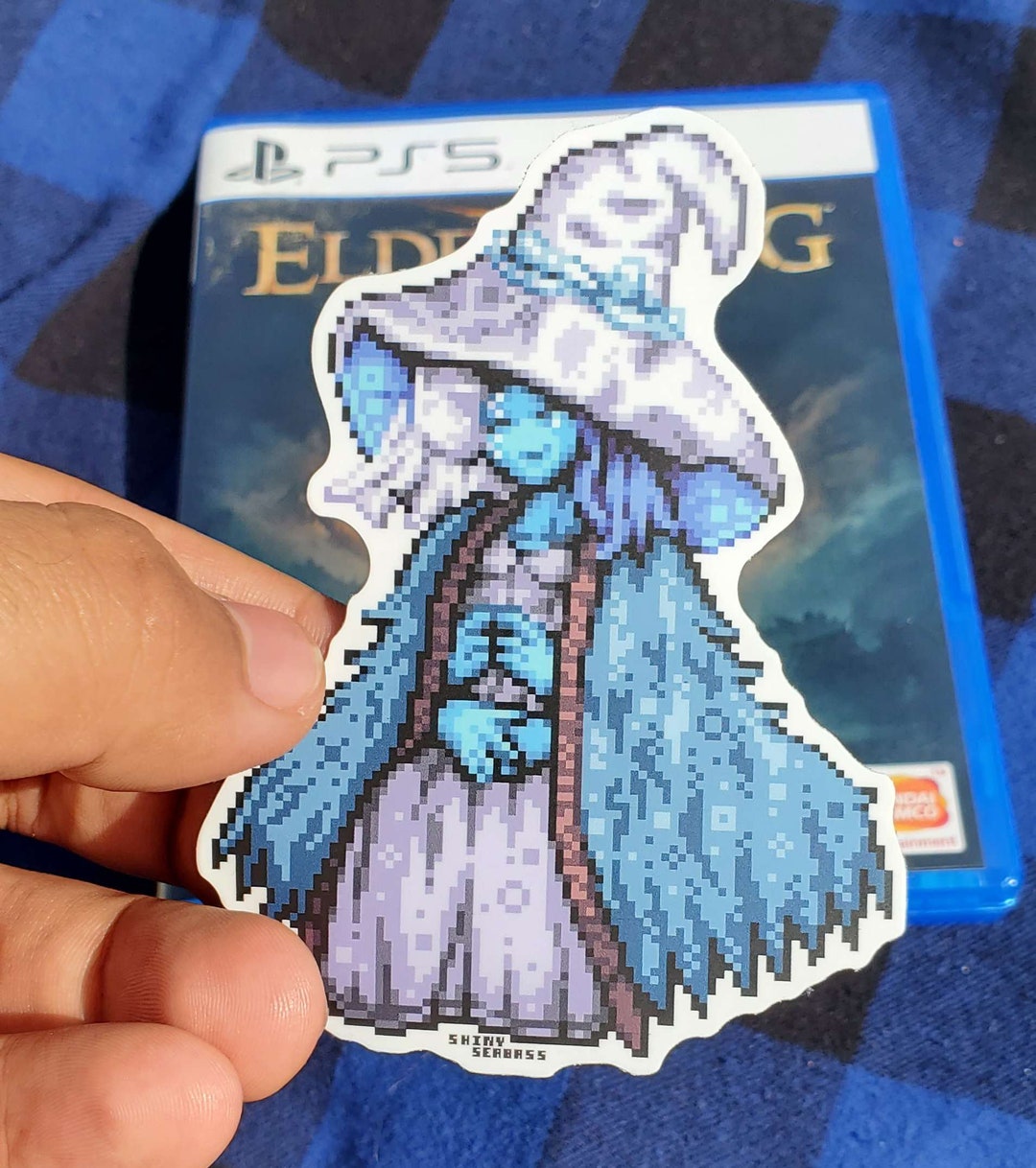 Ranni Pixel Art Sticker | Premium Matte Vinyl Stickers Elden Ring From ...