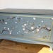 SOLD Stag Blanket Box Dusky Blue With Birds - Etsy