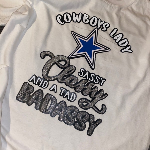 Dallas Cowboys Lady Shirt - Etsy