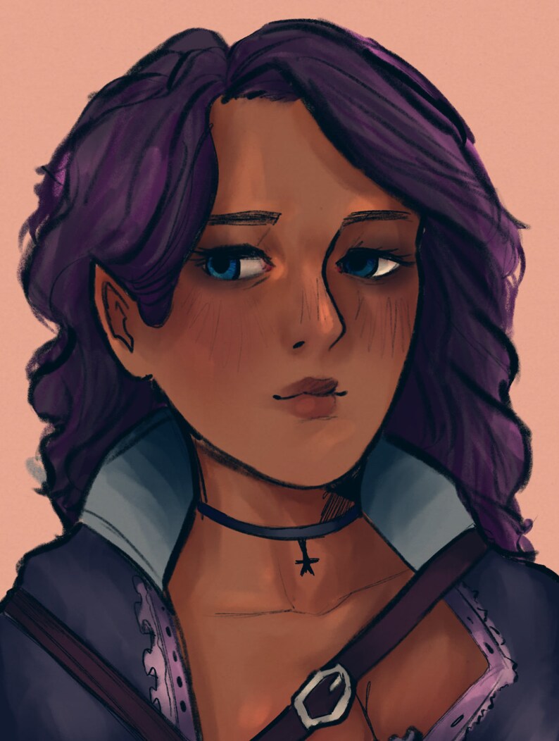 Dnd Character Art Commission OC Art Commission Character - Etsy