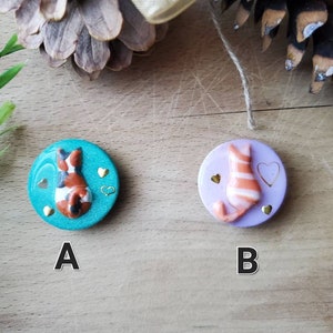 Handmade Cat Magnets for Cat Lovers | Cat Lady Gifts | Pet Loss Gifts ...