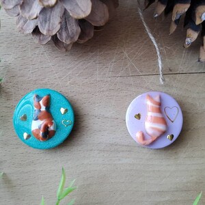 Handmade Cat Magnets for Cat Lovers | Cat Lady Gifts | Pet Loss Gifts ...