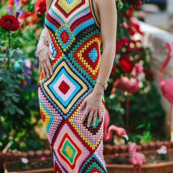 Sexy Crochet Dress Etsy
