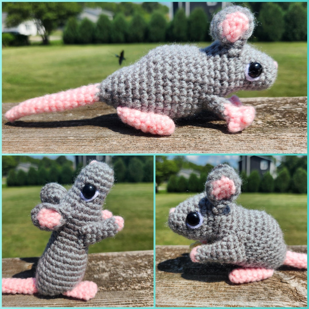 3 in 1 Mouse/rat Crochet Pattern *not a Finished Item* *read ...