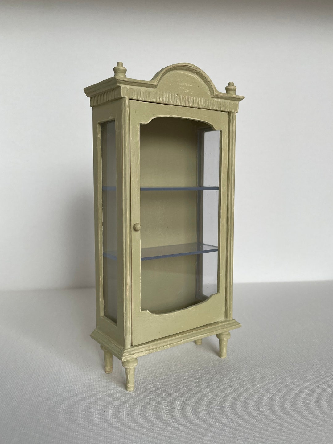 Miniature Cream Sideboard .artisan Dollhouse Dining Room Furniture ...