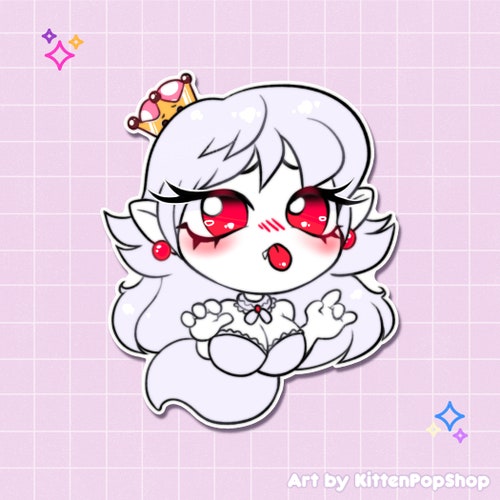 Bowsette Sticker Boosette Sticker FREE SHIPPING - Etsy
