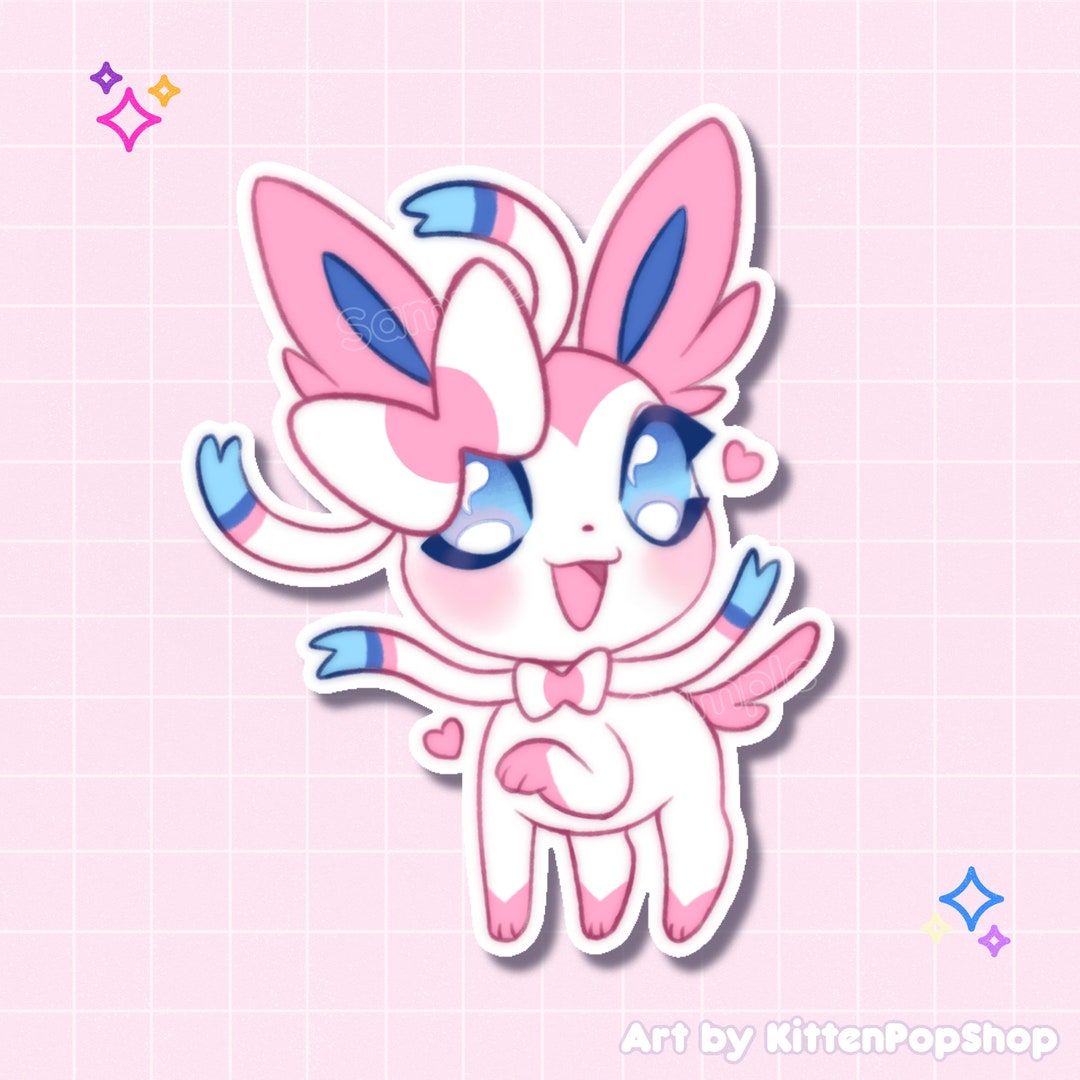 Pokemon Sylveon Sticker - Etsy