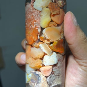 Amazing Matrix Fire Opal Matrix Jar - Etsy