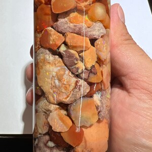 Amazing Matrix Fire Opal Matrix Jar - Etsy