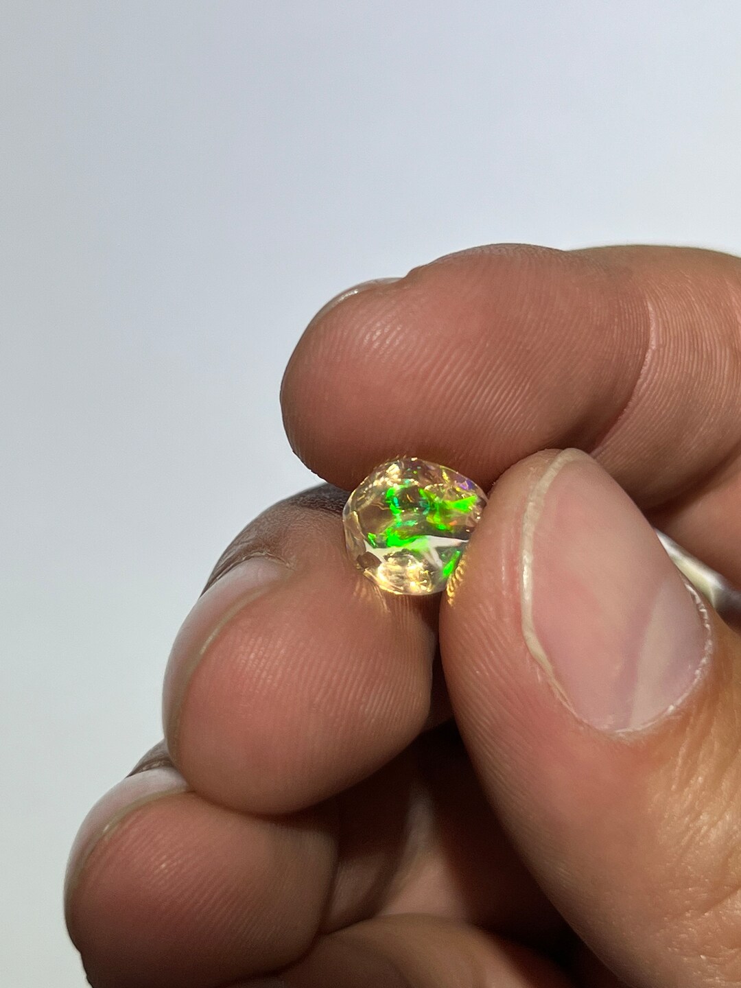 Amazing Fire Opal With Its Beautiful Sparkles and Inclusions - Etsy