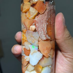 Amazing Matrix Fire Opal Matrix Jar - Etsy