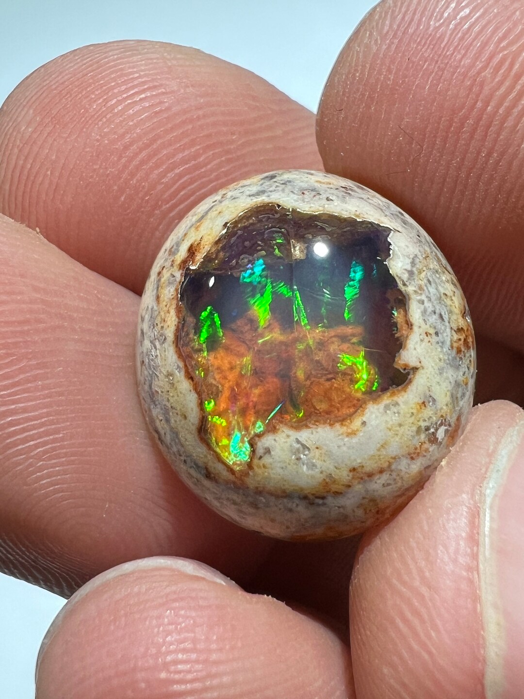 Incredible Matrix Water Opal With Its Beautiful Sparkles and Landscapes ...