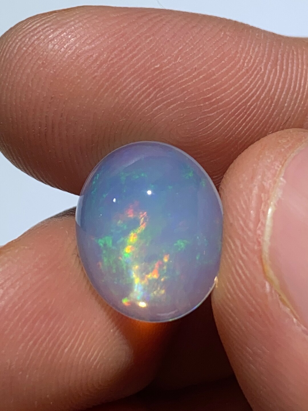 Amazing Water Opal With Its Beautiful Rainbow Sparkles Weight 8.25 ...