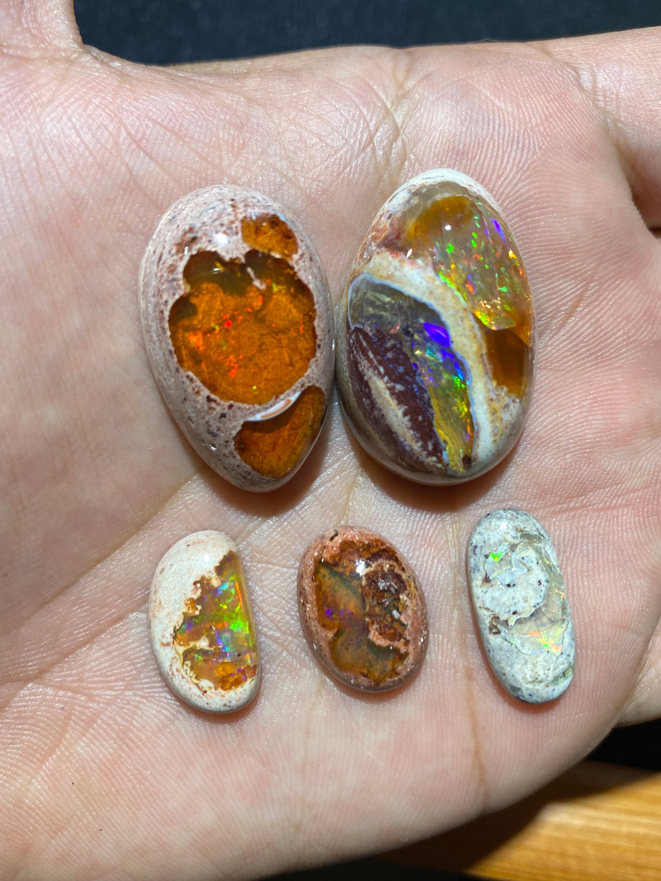 1 lot matrix fire opal - Etsy 日本